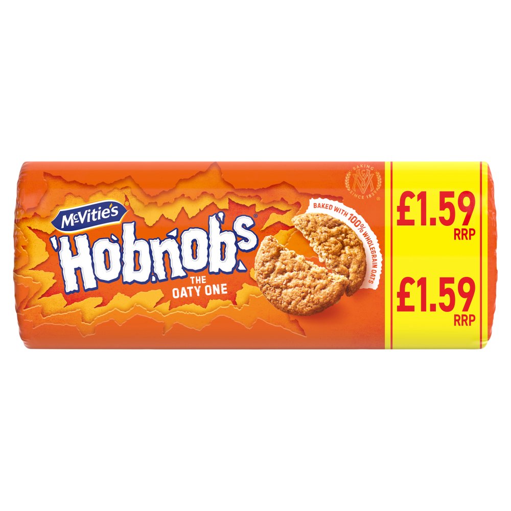 McVitie's Hobnobs Biscuits 255g (Box of 12) — BritishGram.com