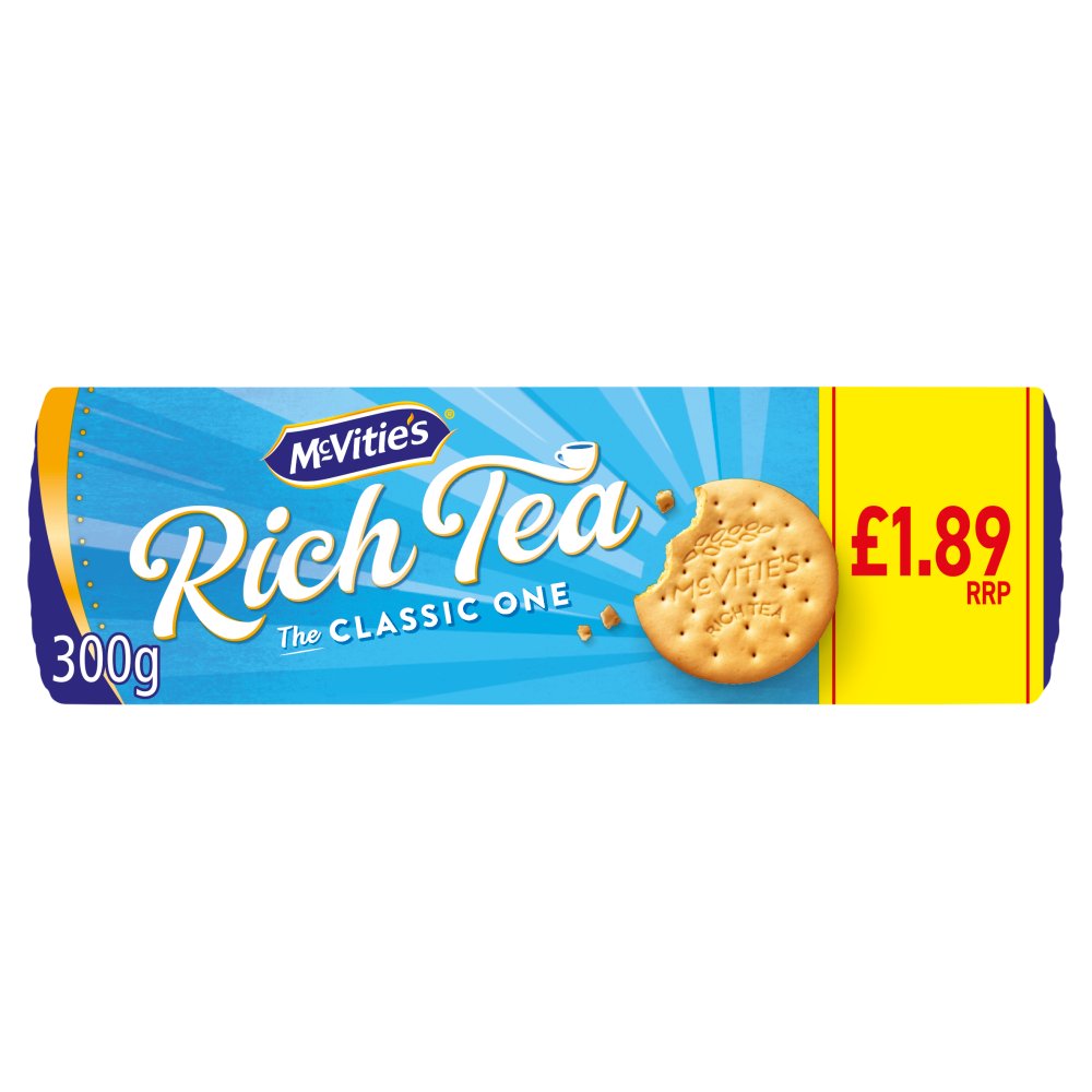 McVitie's Rich Tea Classic 300g (Box of 12) — BritishGram.com