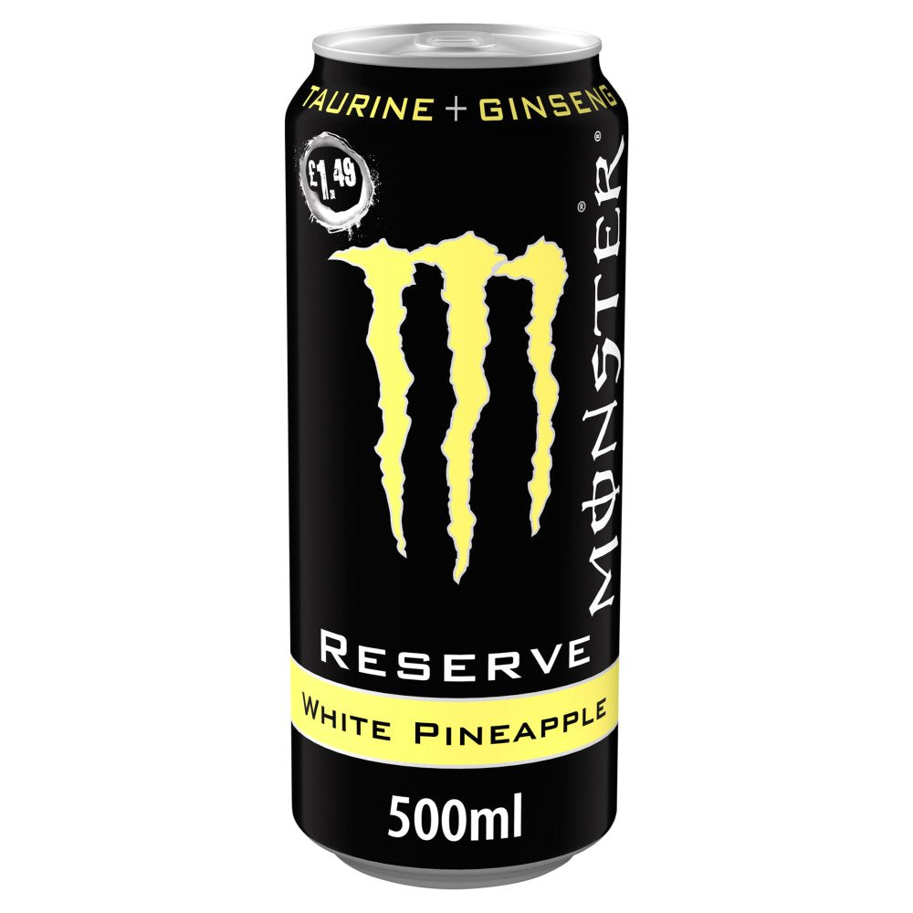 Monster Energy Drink Reserve White Pineapple PMP 500ml (Case of 12 ...