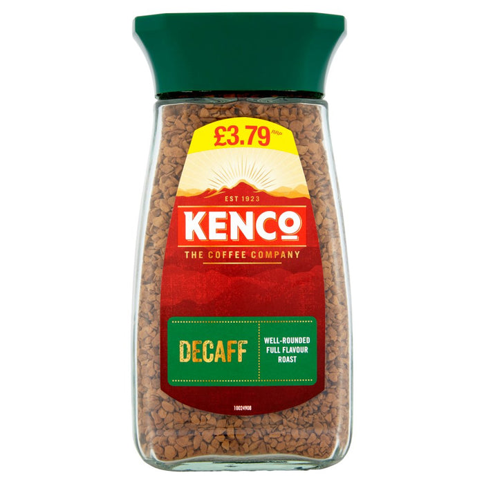 Kenco Decaf Instant Coffee PMP 100g (Case of 6) — BritishGram.com
